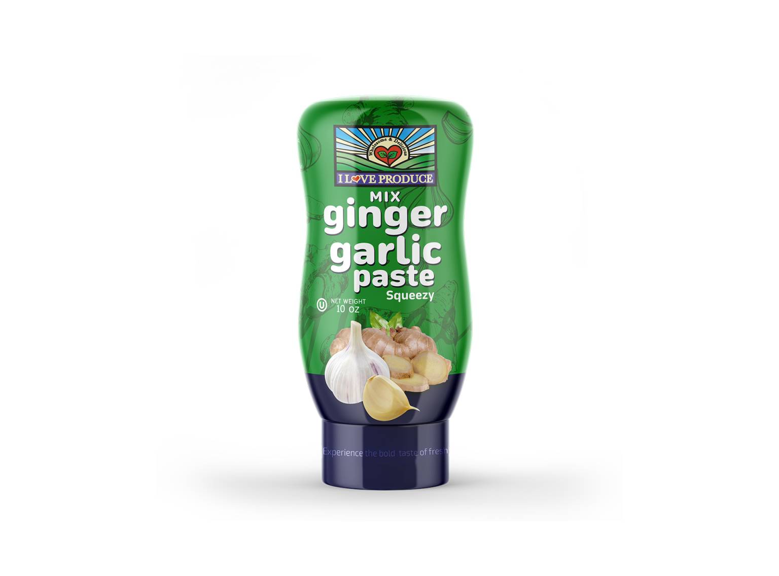 Mix Ginger Garlic Paste Squeezy – I Love Produce